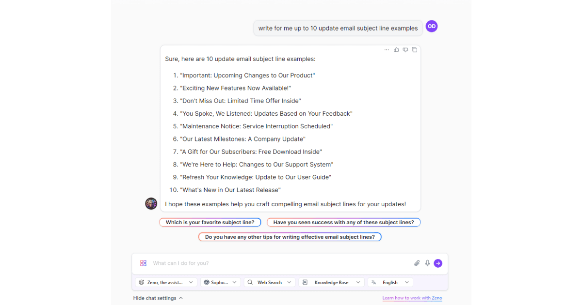 Hoe schrijf je een update e-mail?